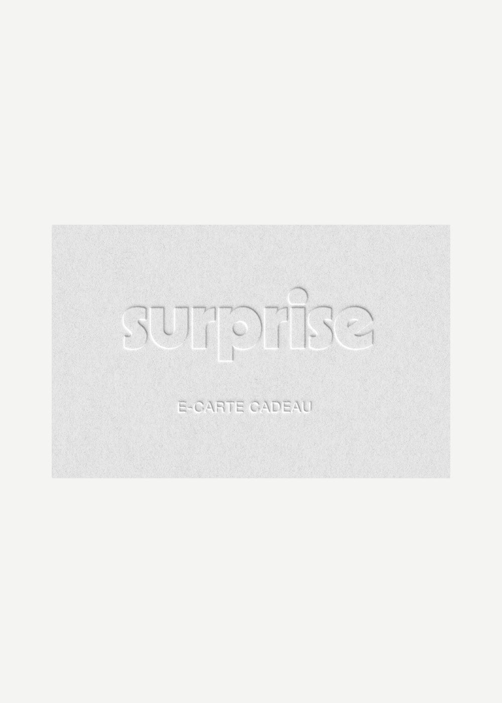 E-Gift Card – Surprise-paris